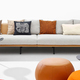 Modular sofa Zinta by Arper, Design Lievore Altherr Molina